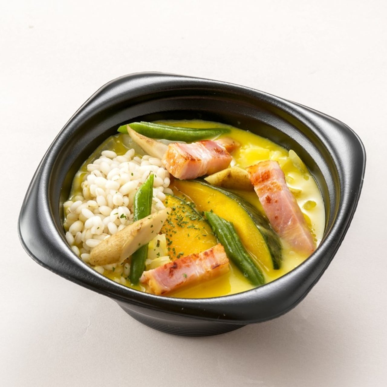 かぼちゃとベーコンのとろーり豆乳ポタージュ – ZERO